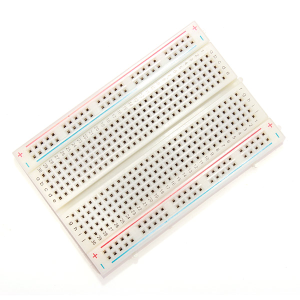 85 X 55cm White 400 Holes Solderless Breadboard For Arduino